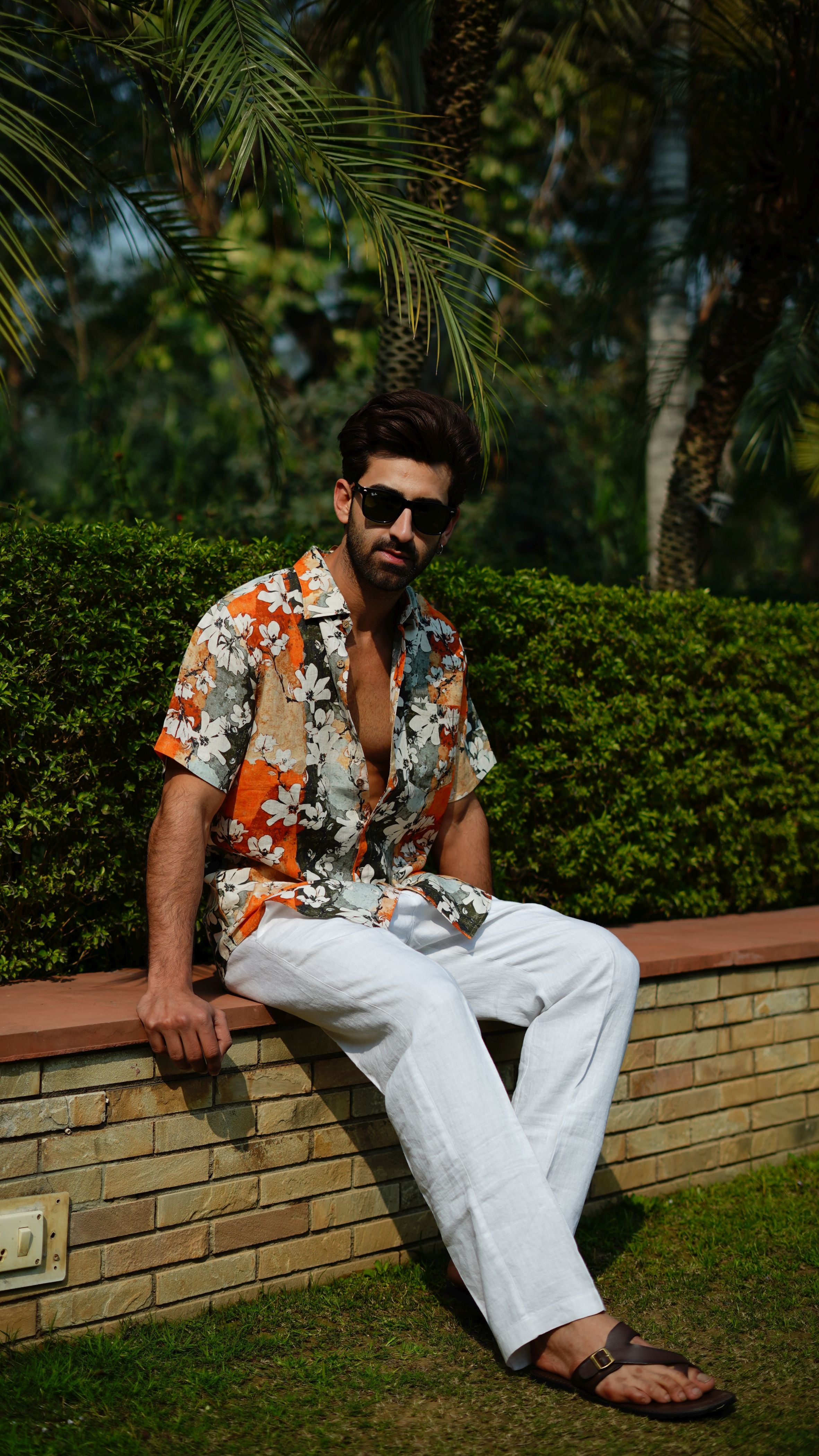 GOA PRINT SHIRT – Linen Bloom store